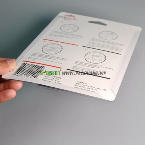 Tri-Fold Blister packaging and paper card - Agreen® Packaging