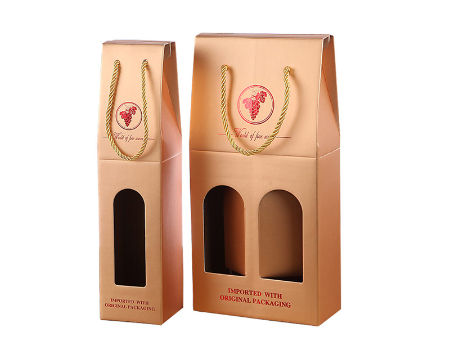 Custom Cardboard Gift Boxes for Wine Bottles Shipping-Agreen packaging